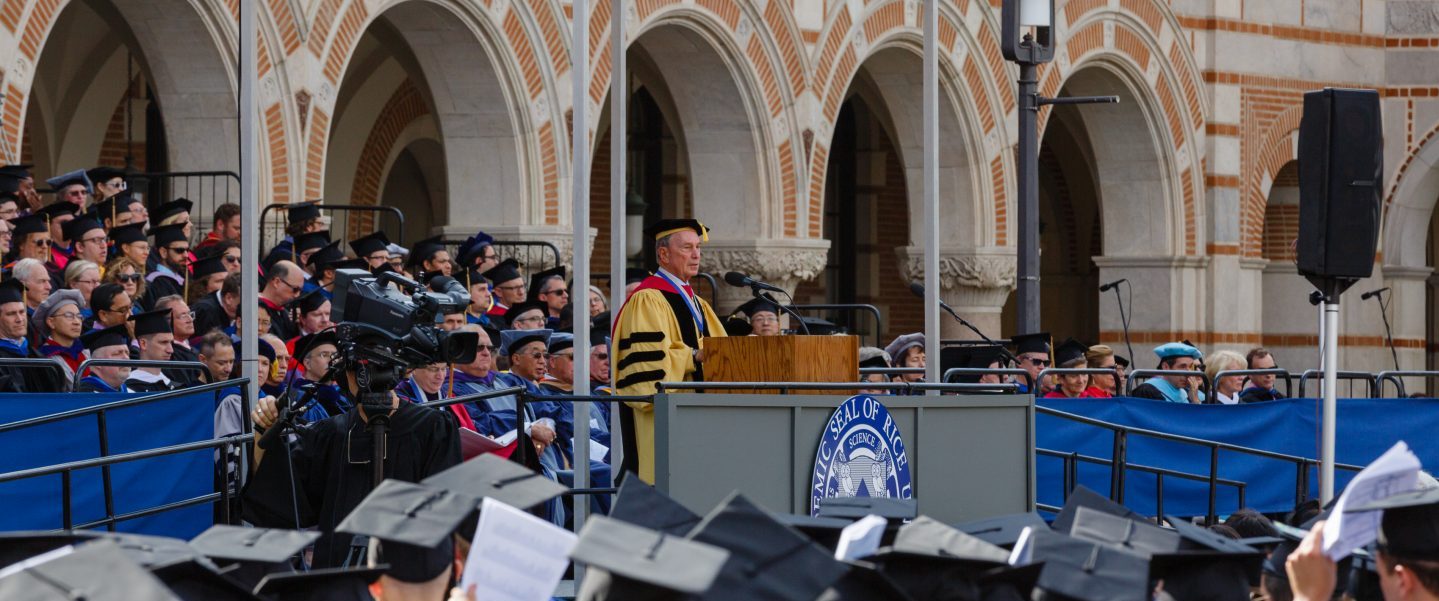 Rice University Graduation